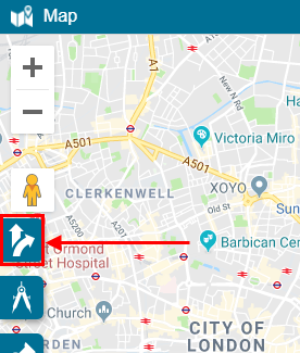 Getting Directions on the Map